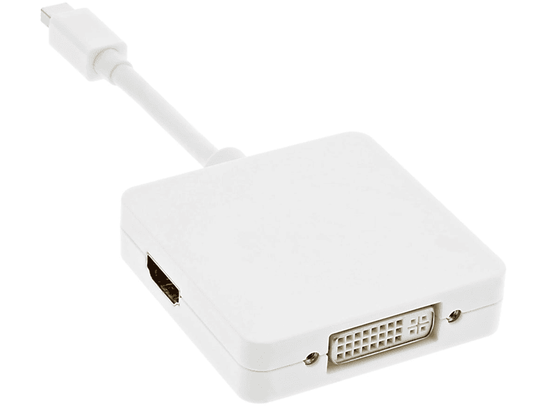 INLINE InLine® Mini DisplayPort zu HDMI/DVI/DisplayPort Adapterkabel ...