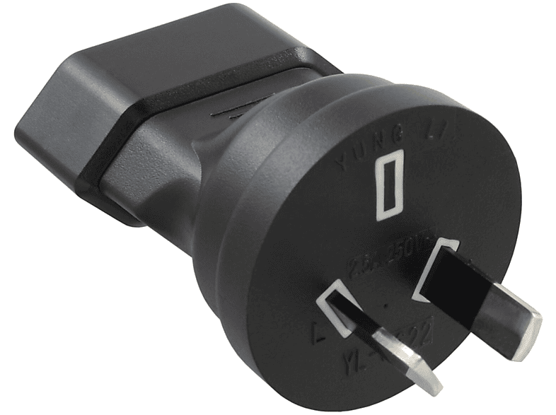 INLINE InLine Reiseadapter Steckadapter Australien Stecker zu Euro ...