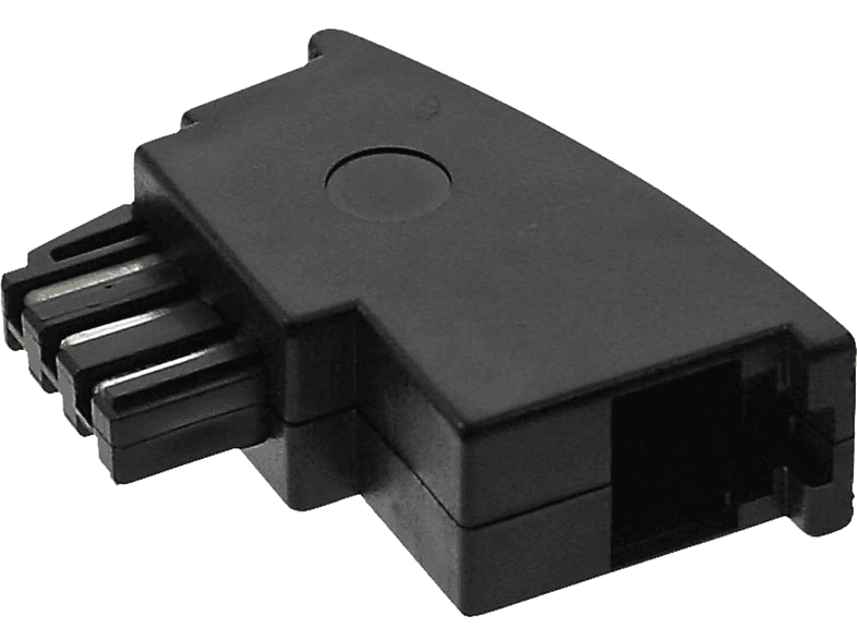 INLINE InLine® TAE-F Adapter, Stecker auf RJ11 Buchse, für Import ...