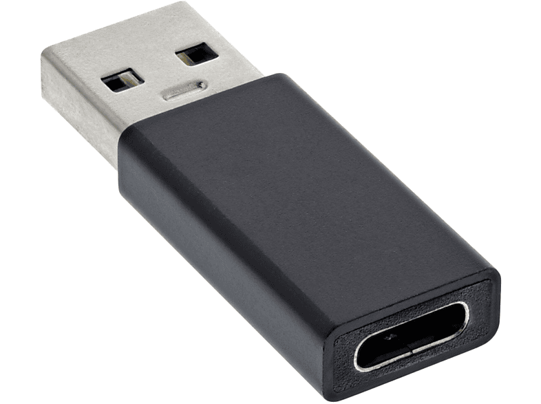 INLINE InLine USB 3.2 Gen.2 Adapter Steckadapter USB-A Stecker auf USB ...