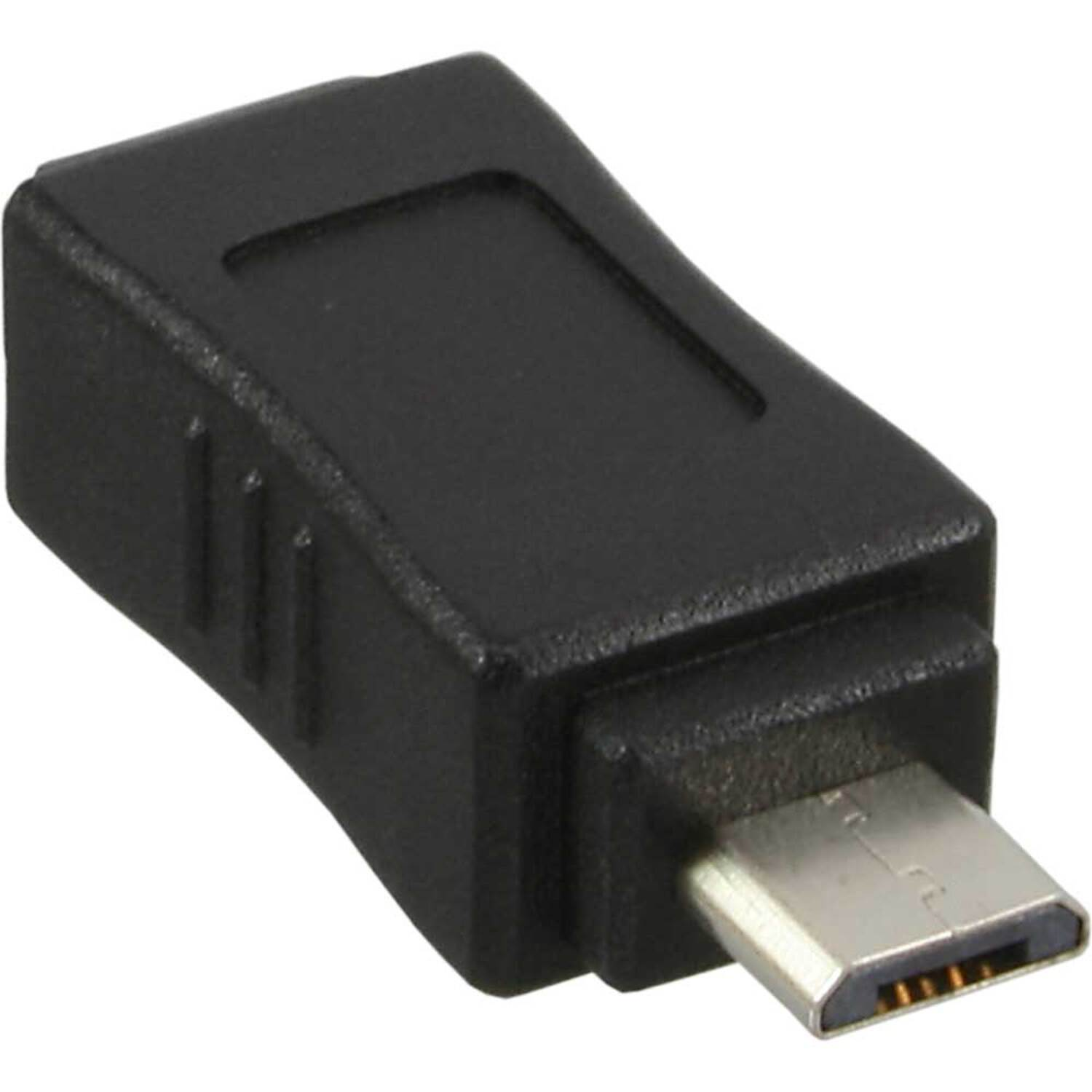 INLINE InLine® Micro-USB Adapter, Micro-B Stecker an Mini USB 5-pol ...