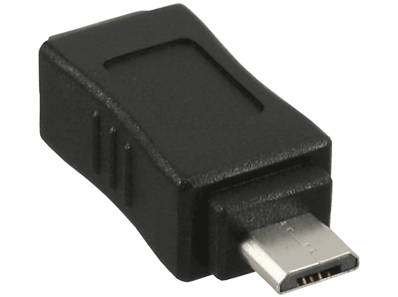 INLINE InLine® Micro-USB Adapter, Micro-B Stecker an Mini USB 5-pol ...