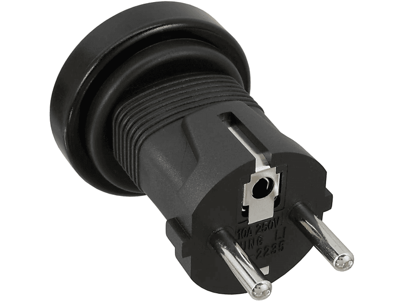 INLINE InLine® Reiseadapter, Australien Buchse auf Schutzkontakt ...