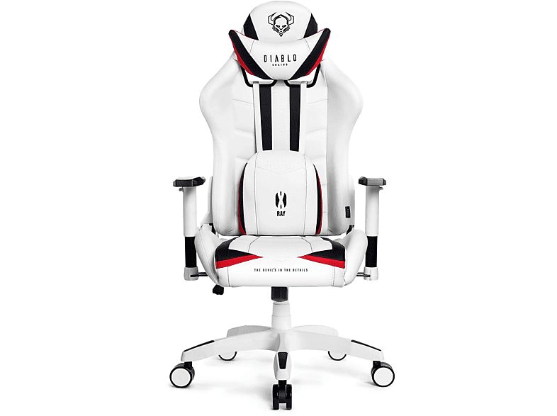 DIABLO CHAIRS GAMING STUHL X-RAY KING Gaming Chair, white | SATURN