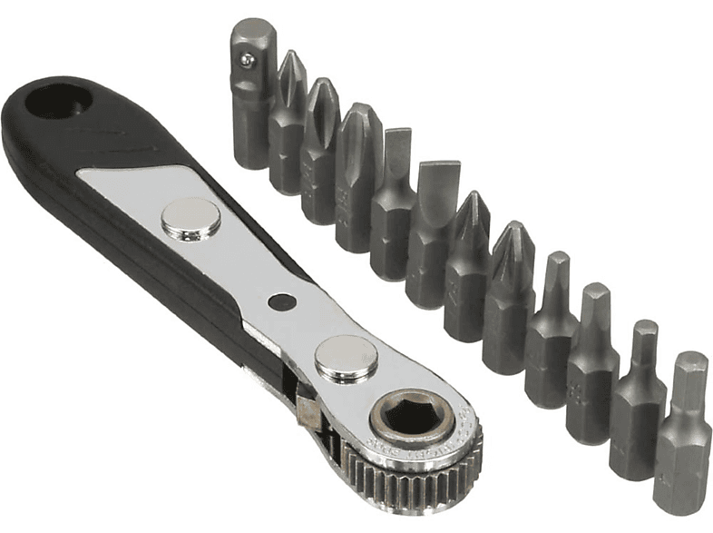 INLINE InLine® Mini-Ratschen-Set, mit 12-teiligem Bitsatz Installation ...