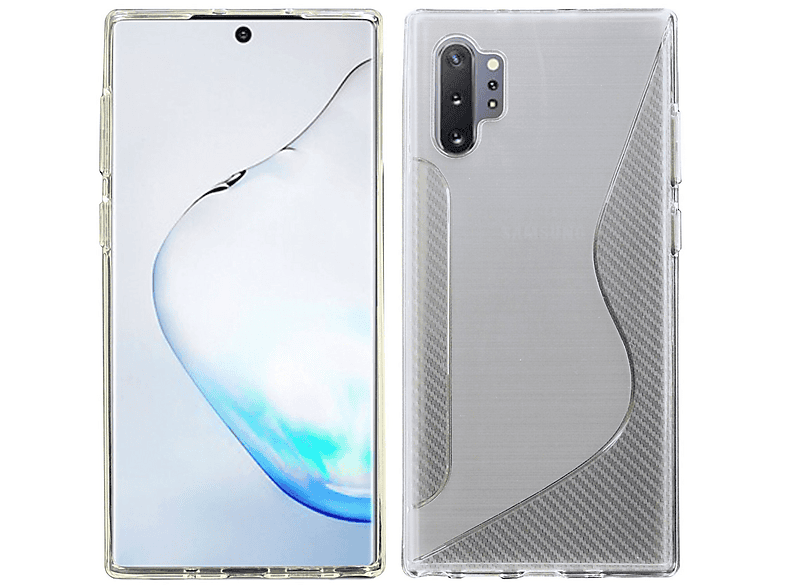 COFI S-Line Cover, Bumper, Samsung, Galaxy Note 10 Plus, Transparent ...