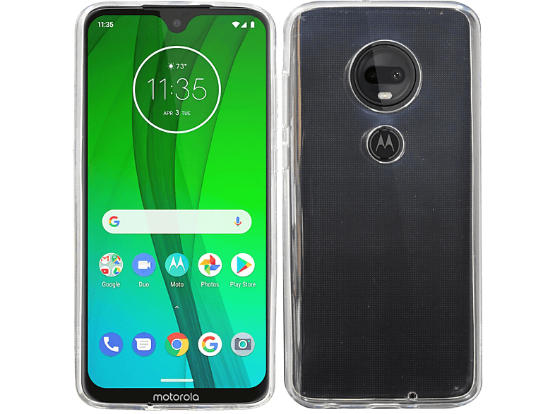 COFI Basic Case, Bumper, Motorola, Moto G7 Plus, Transparent | MediaMarkt