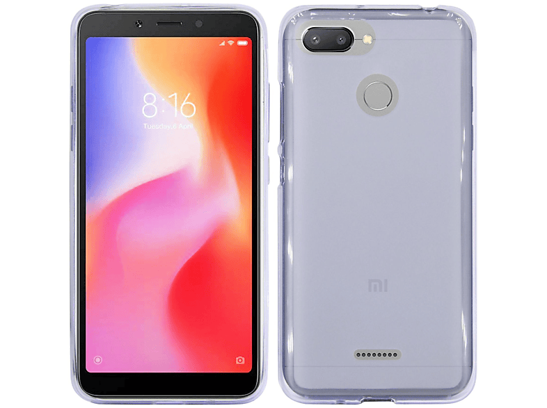 Funda - COFI Redmi 6, Compatible con Xiaomi Redmi 6, Transparente ...