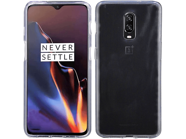 COFI Silikon Hülle Case, Bumper, OnePlus, 6T, Transparent | MediaMarkt