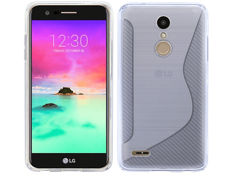 COFI LG K9//S-Line TPU SchutzHülle Silikon Hülle Silikonschale Case ...