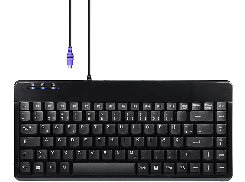 PERIXX PERIBOARD-409 P, Mini PS/2 Tastatur | MediaMarkt