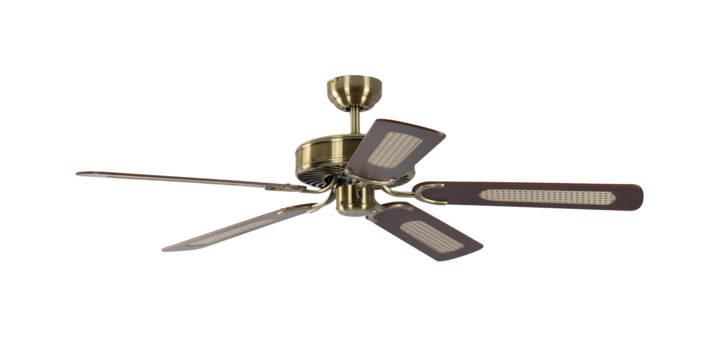 PEPEO Potkuri Deckenventilator Mahagoni (58 Watt) | SATURN