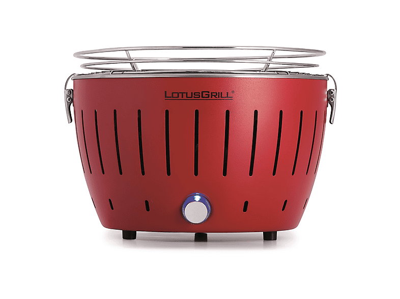 LOTUSGRILL Tischgrill Small Holzkohlegrill, Feuerrot | MediaMarkt
