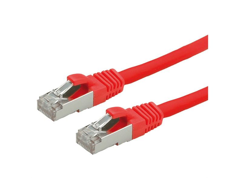 VALUE Cordon Cat.6 (Classe E) S/FTP LSOH Cordon S/FTP (PiMF) 7 m rouge ...