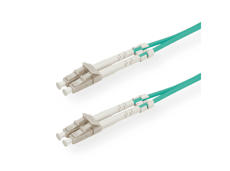 SECOMP STANDARD LWL-Kabel 50/125µm OM3, LC/LC, LWL-Patchkabel OM3, 2 m ...
