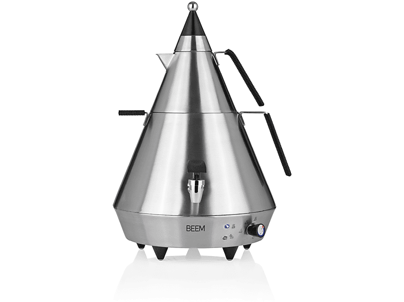BEEM Samowar Pyramid A4 4l 2500W Edelstahl/schwarz Samowar (240,00 Volt ...
