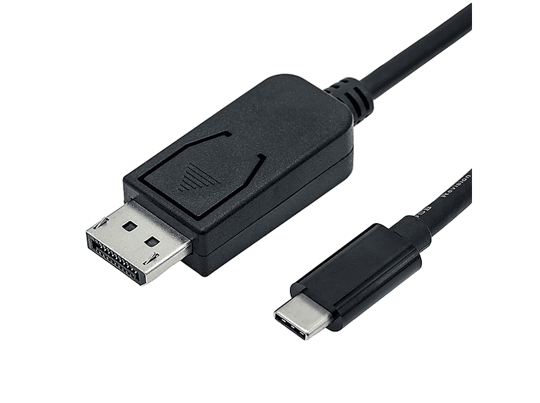ROLINE USB Typ C | DisplayPort Adapterkabel, v1.2, ST/ST USB ...