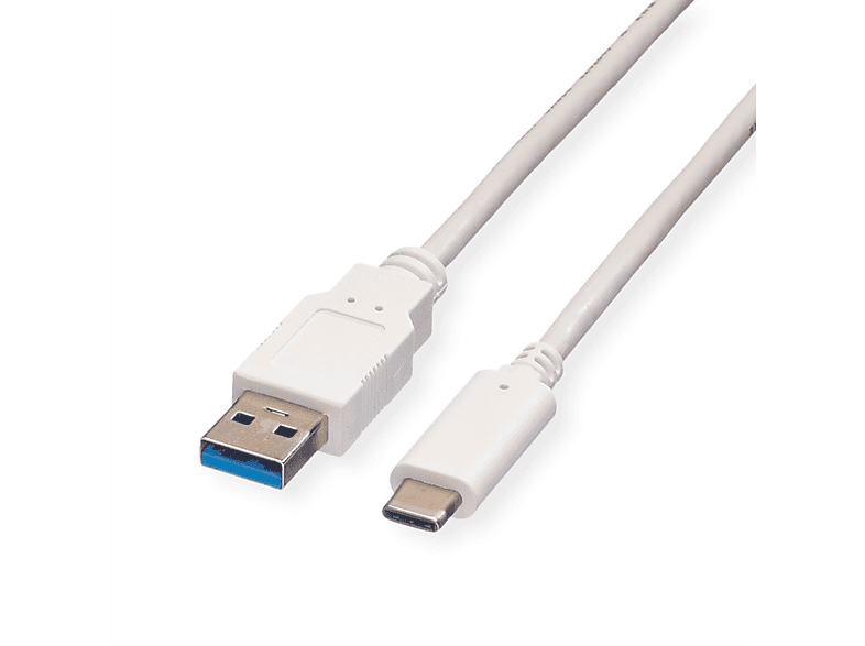Cable USB | VALUE 11999011, USB 3.2, USB-A, USB-C, Blanco | MediaMarkt