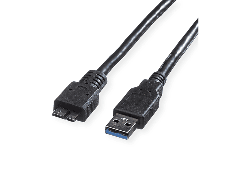 ROLINE USB 3.2 Gen 1 Kabel, A ST | Micro B ST Micro USB 3.2 Kabel ...