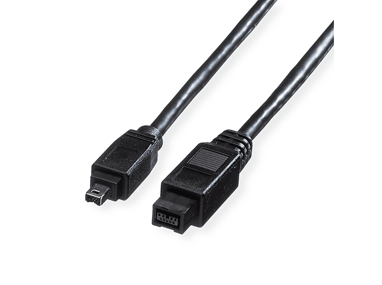 ROLINE IEEE 1394b / IEEE 1394 Kabel, 9/4polig, IEEE 1394b / IEEE 1394 ...