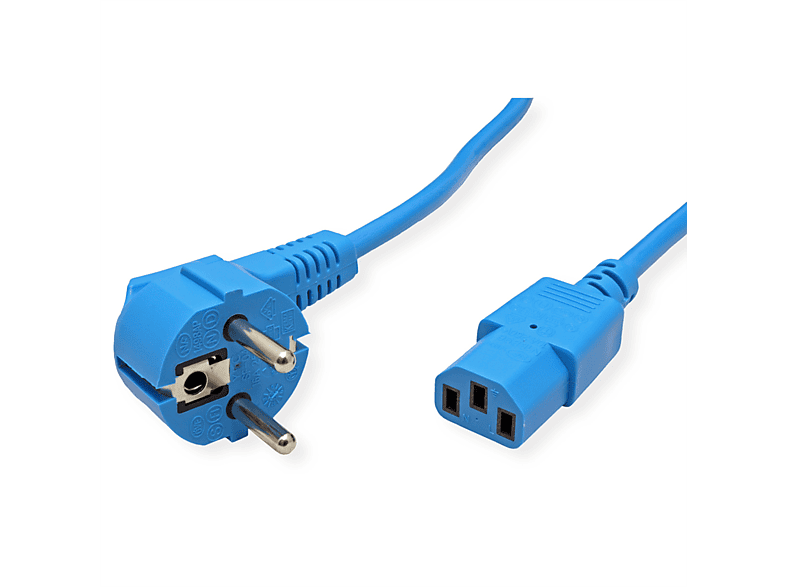 ROLINE Netzkabel, gerade IEC-Buchse, Stromkabel, 1,8 m | MediaMarkt