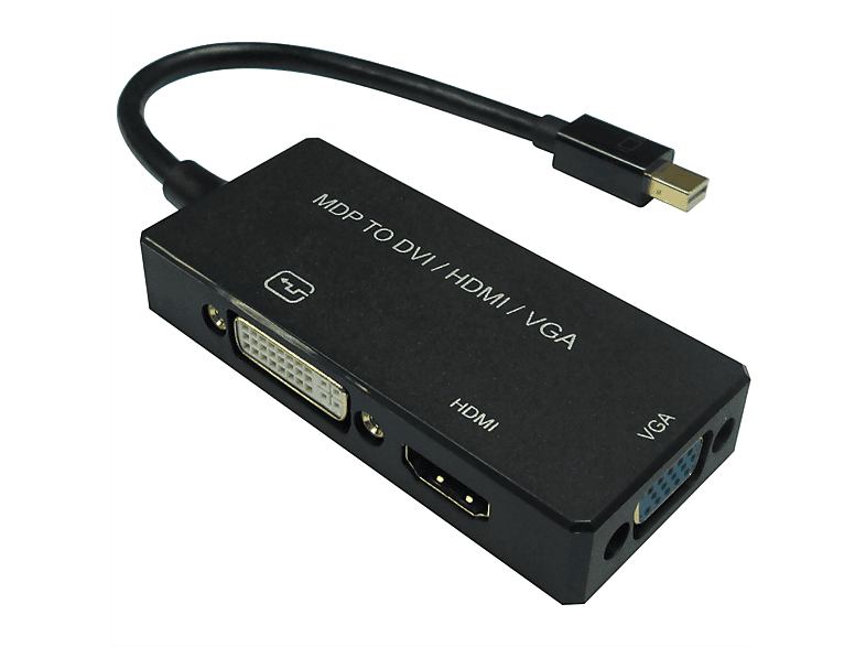 VALUE Adapterkabel Mini DisplayPort | VGA / DVI / HDMI, v1.2 Mini ...