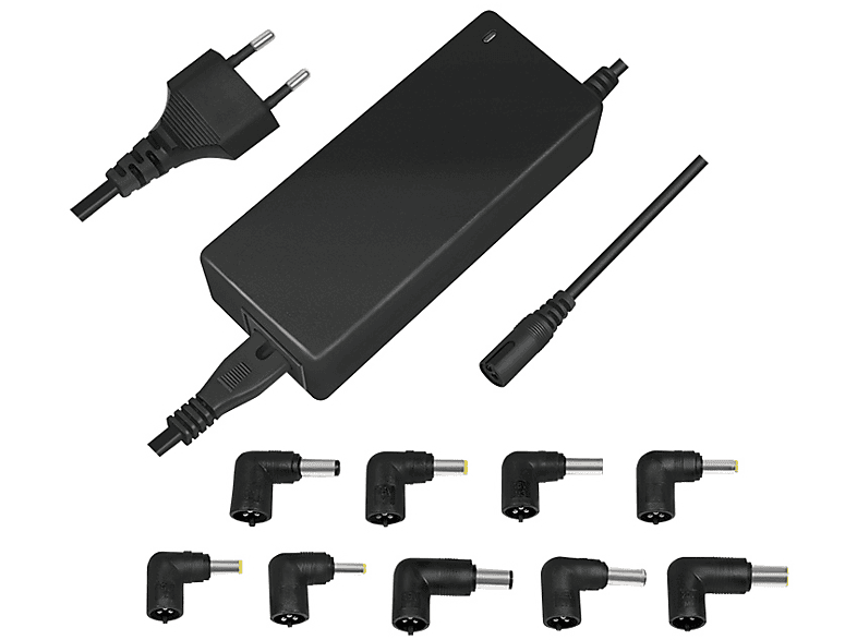 LOGILINK PROFESSIONAL Universal Netzteil für Notebook, 90 Watt, schwarz ...
