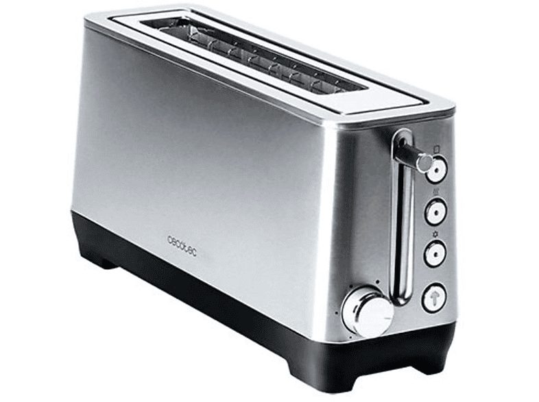 CECOTEC BigToast Extra Toaster Grau (1100 Watt, Schlitze: 1) | SATURN