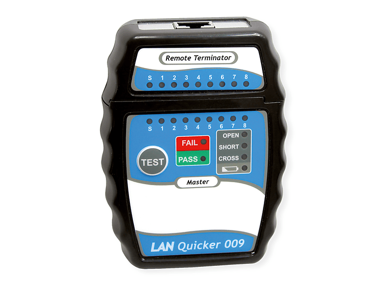 VALUE LAN Quicker Kabel Tester Kabeltester, Schwarz | MediaMarkt
