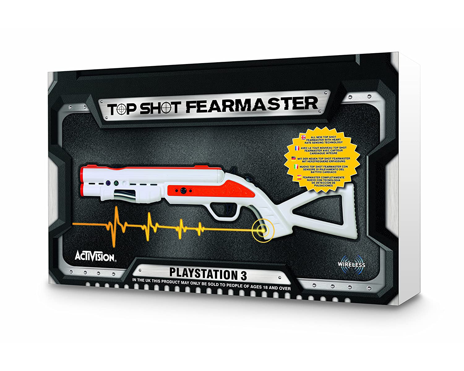 ACTIVISION Top Shot Fearmaster Gun Pistole, Pistole, Weiß | SATURN