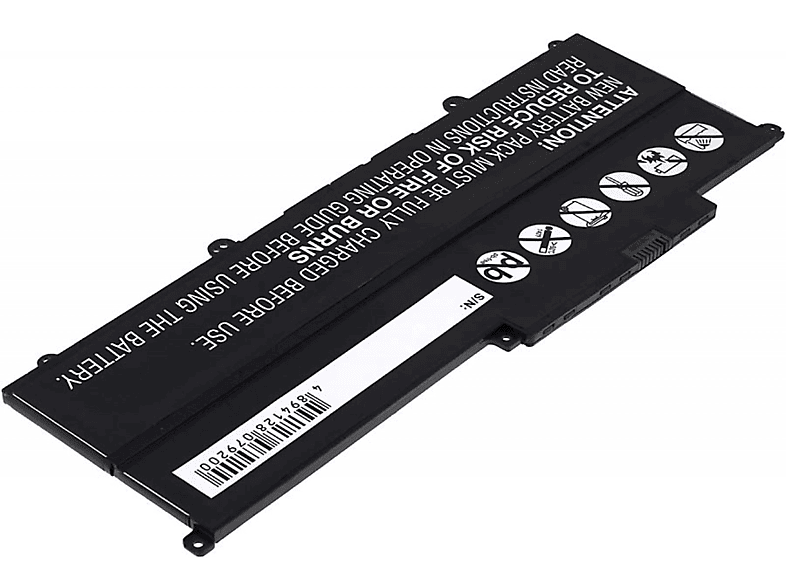 POWERY Akku für Samsung 900X3C-A02 Li-Polymer Akku, 7.4 Volt, 5200mAh ...