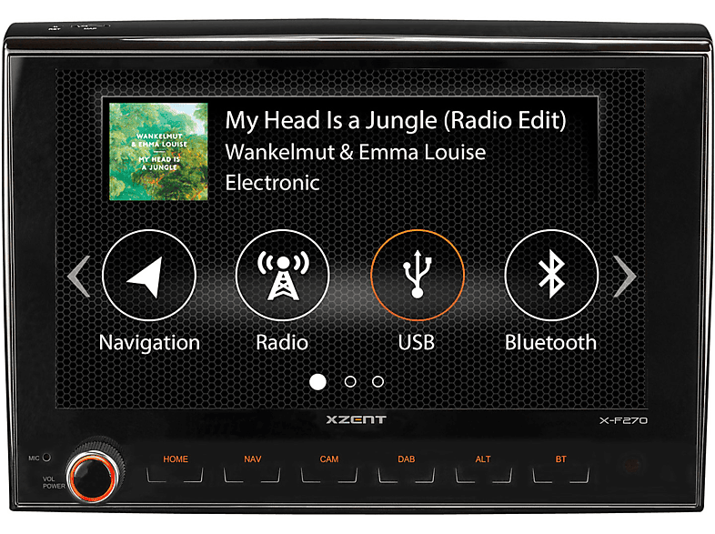 XZENT X-F270 2DIN DAB+ Autoradio Autoradio 1 DIN | MediaMarkt