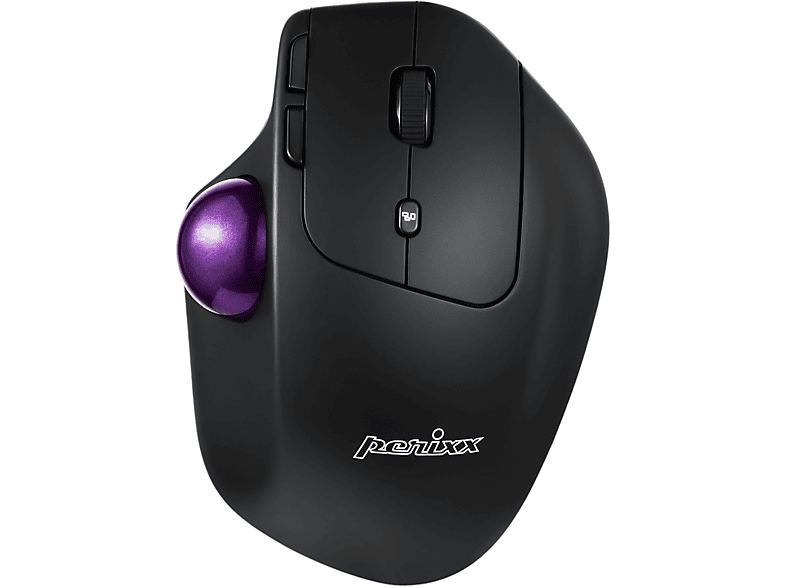 PERIXX PERIMICE-720 Trackball-Maus, Schwarz | SATURN