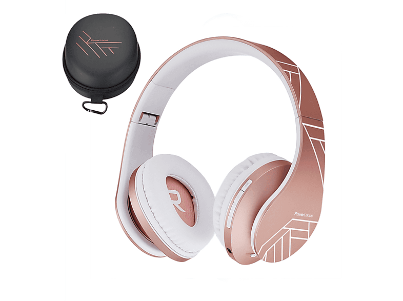POWERLOCUS P2 für Kinder, Over-ear Kopfhörer Bluetooth Rose Gold | SATURN