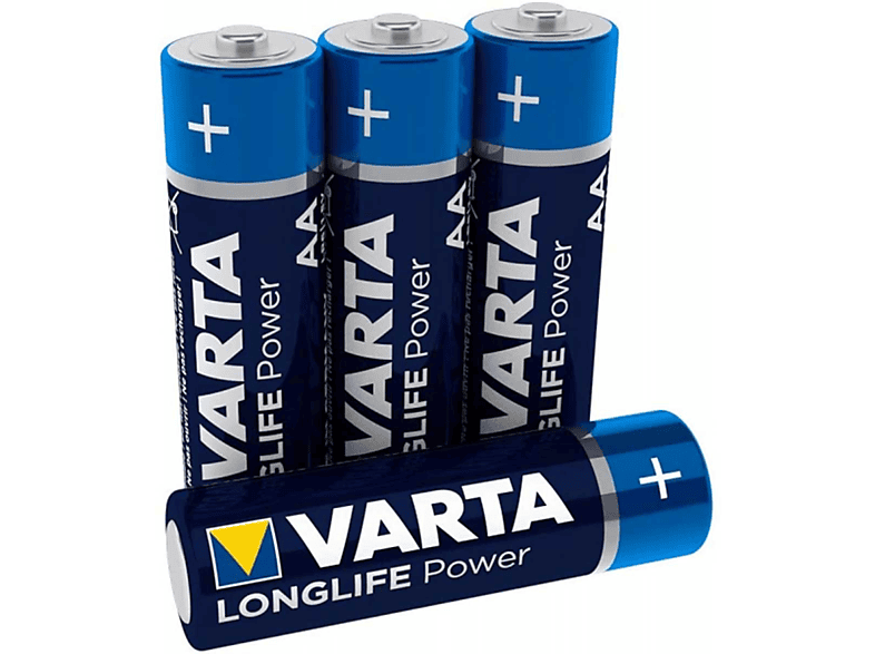 PILA | VARTA Pila alcalina LongLife Power LR6 AA (blíster 4 pilas ...