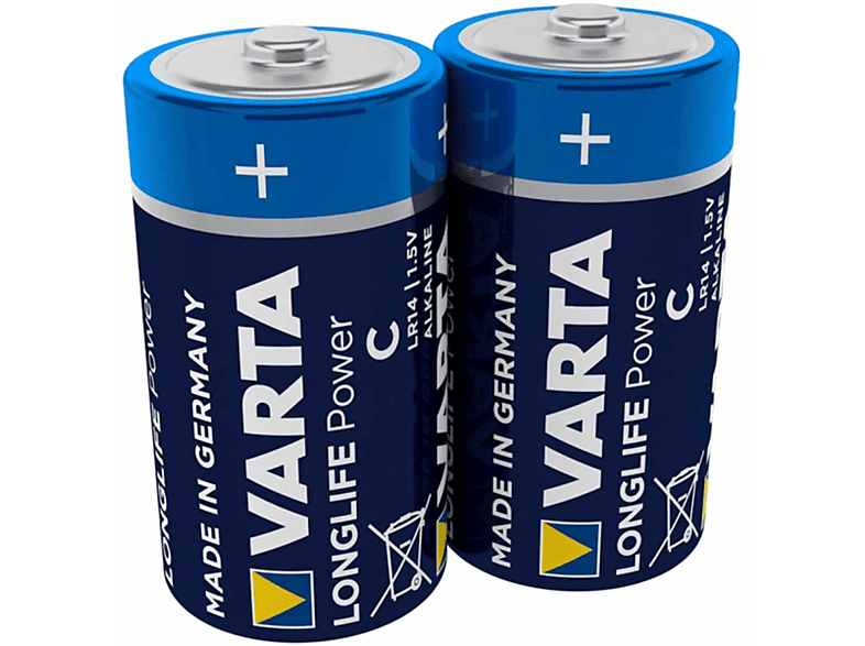 PILA | VARTA Pila alcalina LongLife Power LR14 C (blíster 2 pilas ...