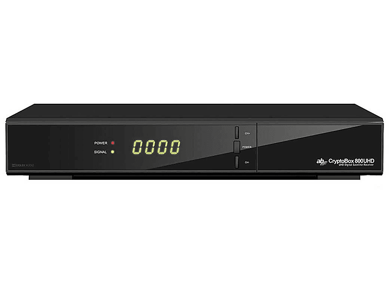 AB-COM CryptoBox 800UHD Sat-Receiver (HDTV, PVR-Funktion=optional ...