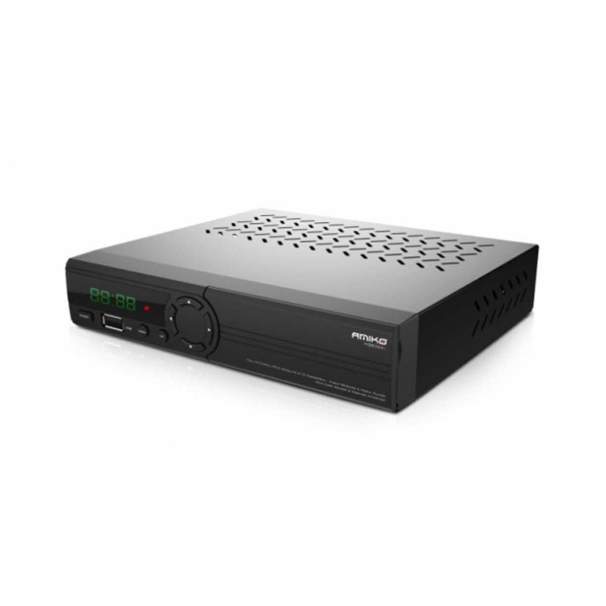 AMIKO HD8265+ Sat-Receiver (HDTV, PVR-Funktion=optional, DVB-T2 (H.264 ...