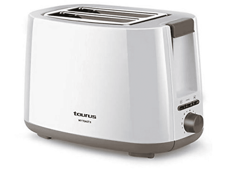TAURUS My Toast II Toaster Weiß (750 Watt, Schlitze: 2) | MediaMarkt