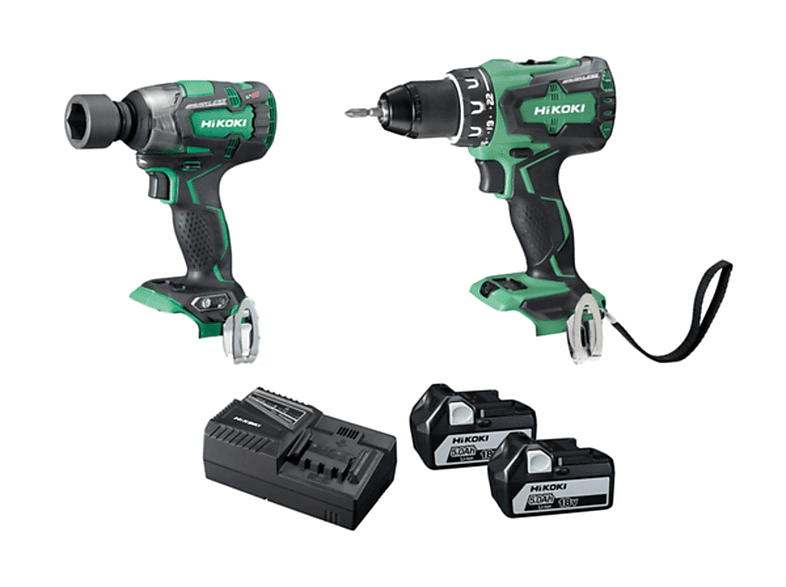 HIKOKI KC18DPL Combo Bohrschrauber + Schlagschrauber 18V Akku | MediaMarkt