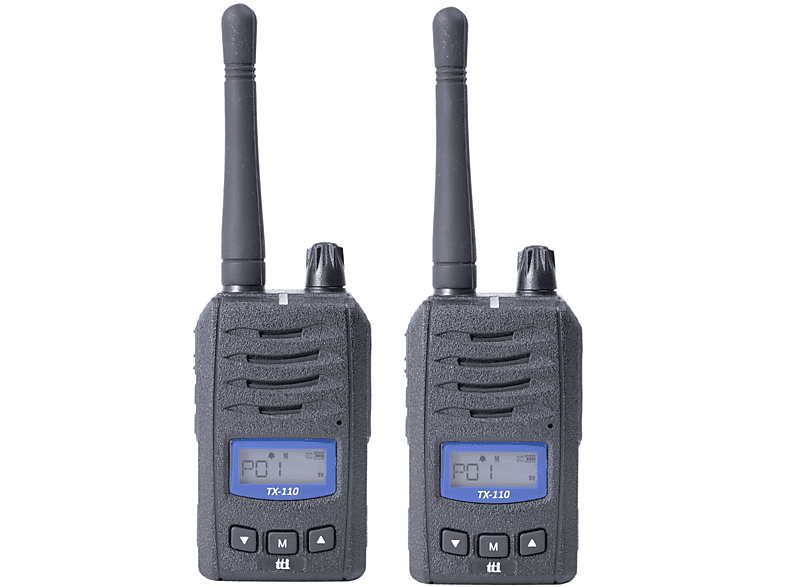 TTI TX110 Set mit 2 Stück Privater Mobilfunk Black | MediaMarkt