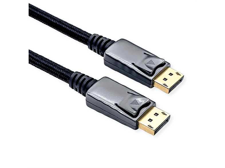 ROLINE DisplayPort Kabel, v1.4, DP ST | ST, DisplayPort-Kabel, 1 m ...