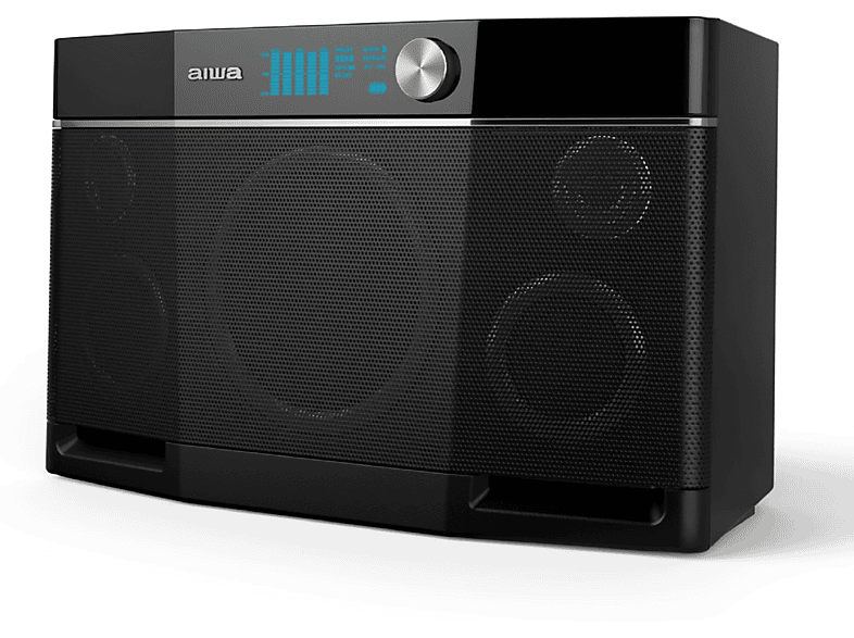 AIWA EXOS-9 Bluetooth Lautsprecher, Schwarz) | MediaMarkt