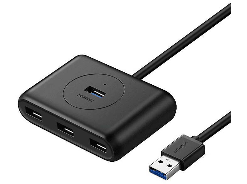 UGREEN Switch Verteiler, USB Hub, Schwarz | MediaMarkt