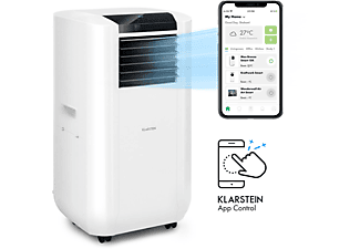 KLARSTEIN Max Breeze Smart mobile Klimaanlage Weiß (Max. Raumgröße: 95 ...