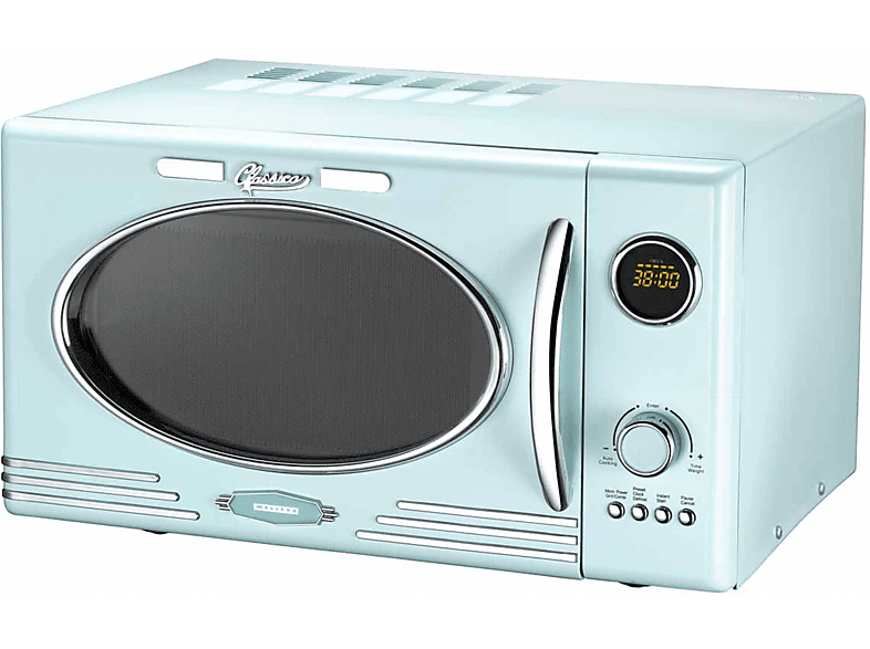 MELISSA 16330122 Retro-Design Mikrowelle mit Grill (900 Watt) | MediaMarkt
