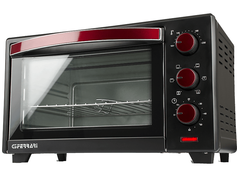 G3 FERRARI G3 Ferrari IL Moro 20 Toaster 20 l Schwarz, Rot Grill 1380 W ...
