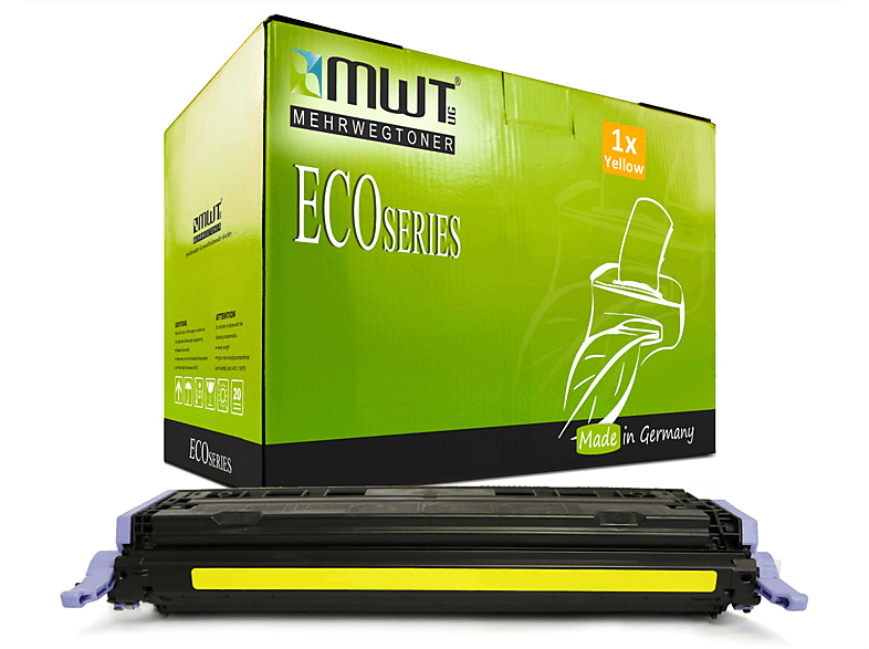 MEHRWEGTONER MWT5159093 Toner Cartridge Yellow (HP Q6002A 124A ...