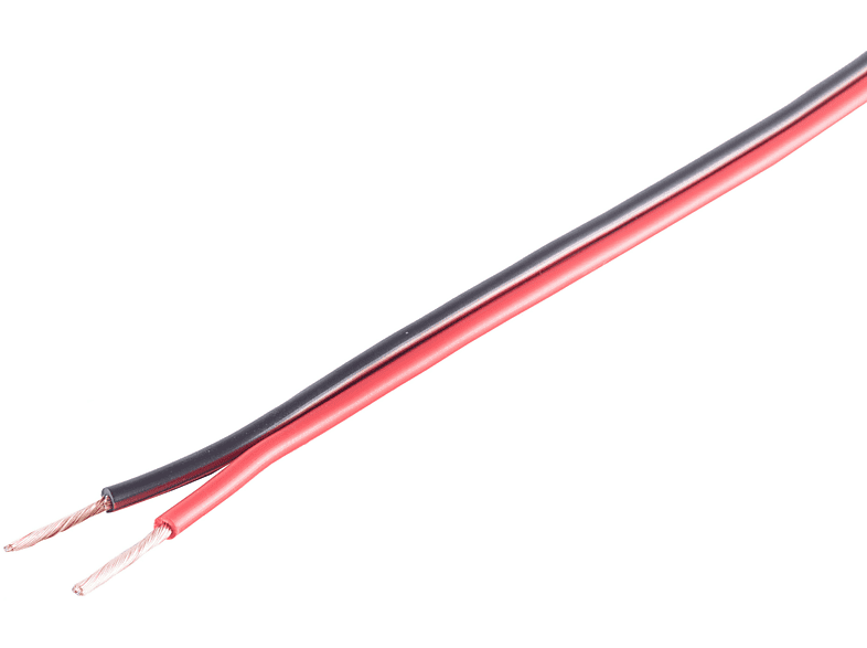 S/CONN MAXIMUM CONNECTIVITY LS-Kabel 4mm² 56x0,30 CCA rot/schwarz 50m ...