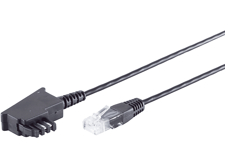 S/CONN MAXIMUM CONNECTIVITY TAE-F Stecker auf RJ45 Stecker, VDSL ...